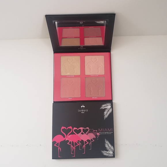 Shaina B | Makeup | 22 Shaina B Miami Blush And Highlight Palette ...
